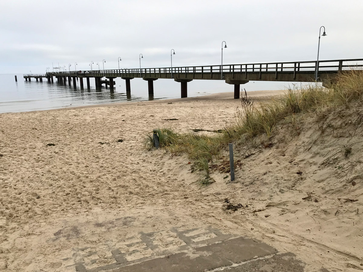 Seebrücke Göhren Gesperrt